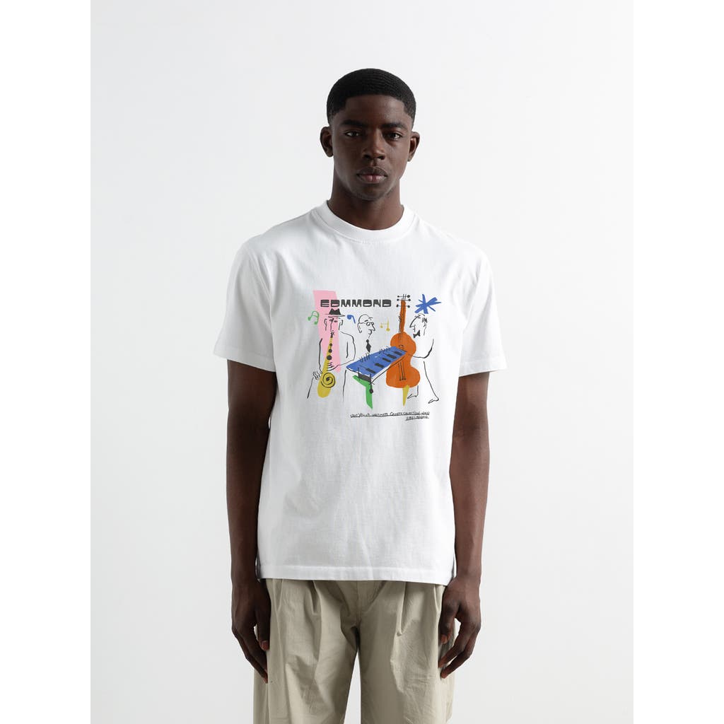 EDMMOND STUDIOS cassette print t-shirt